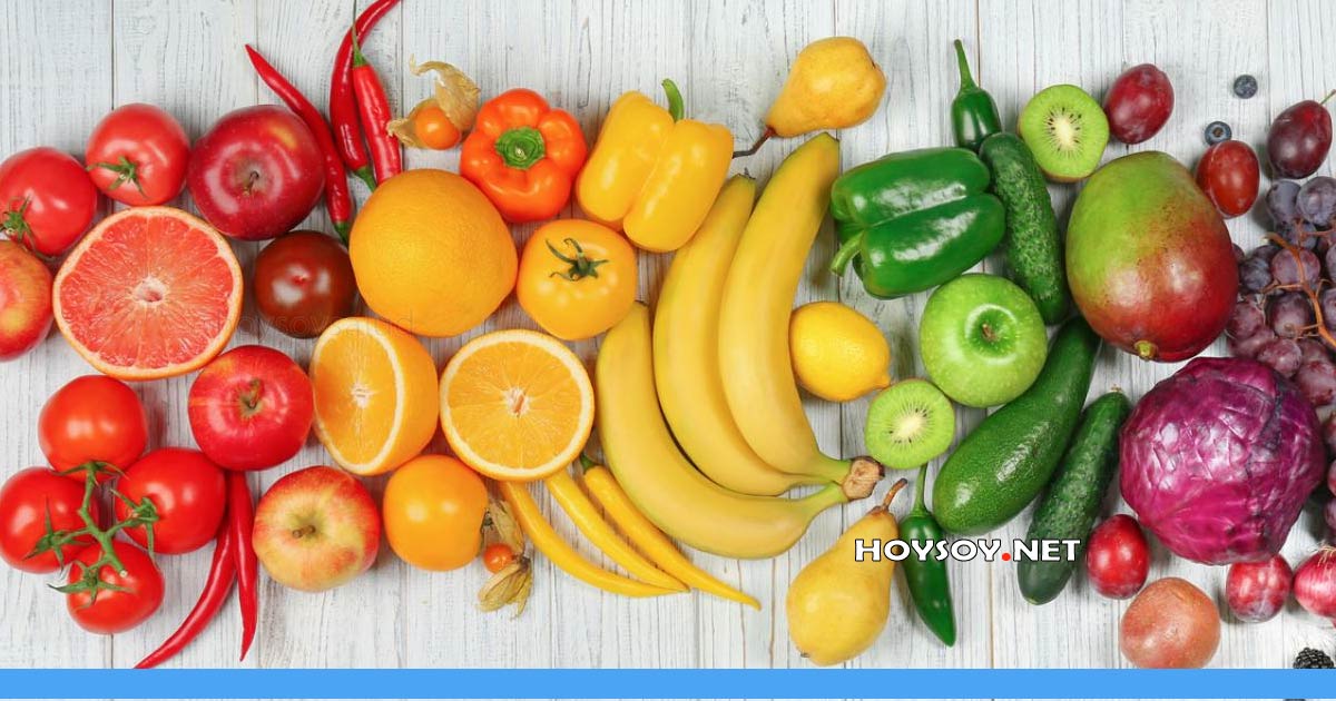 Beneficios de las frutas y vegetales según sus colores HOYSOY.NET ️